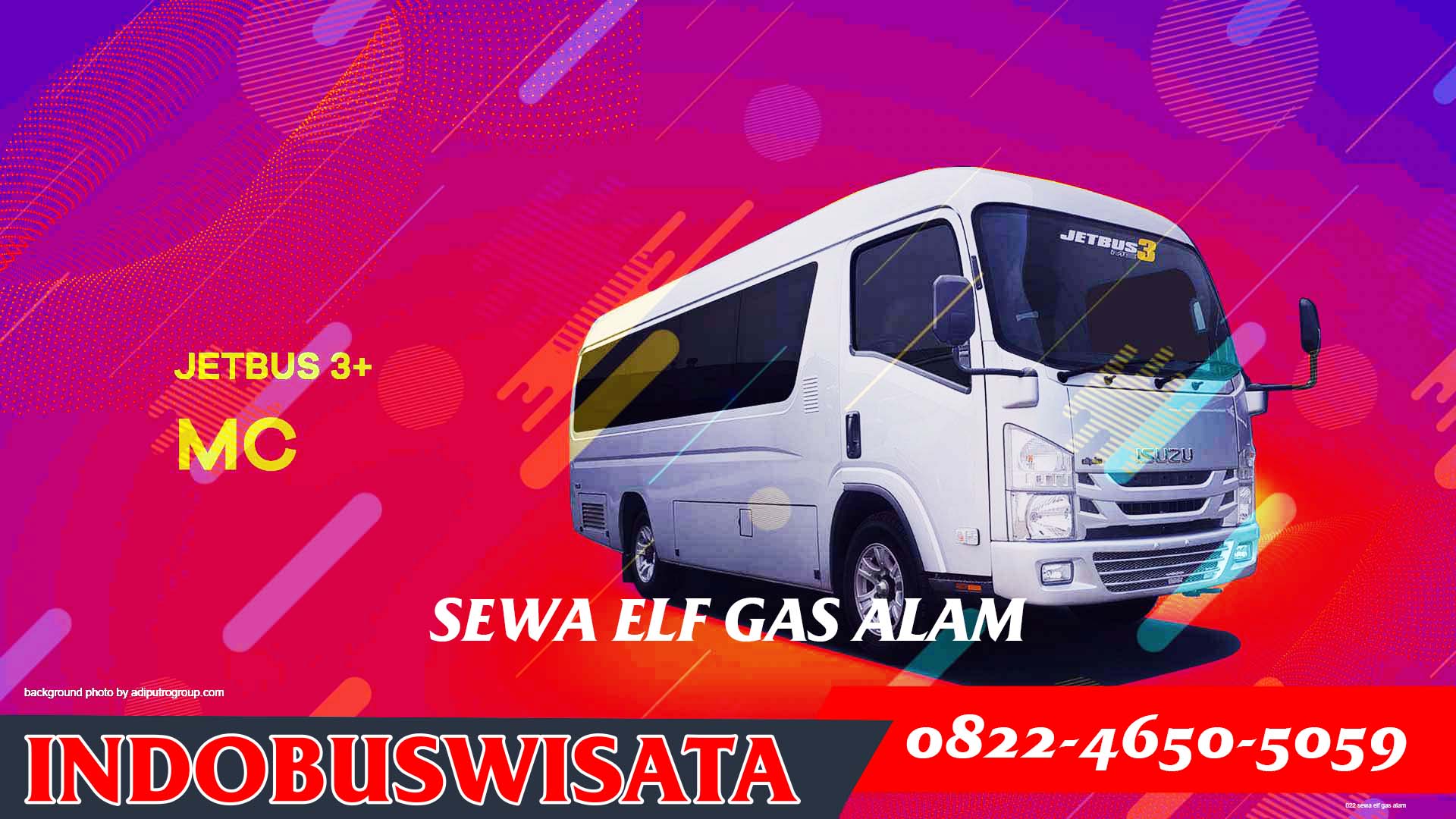 Sewa Elf Gas Alam • INDOBUSWISATA • Harga Sewa Elf Yang Termurah